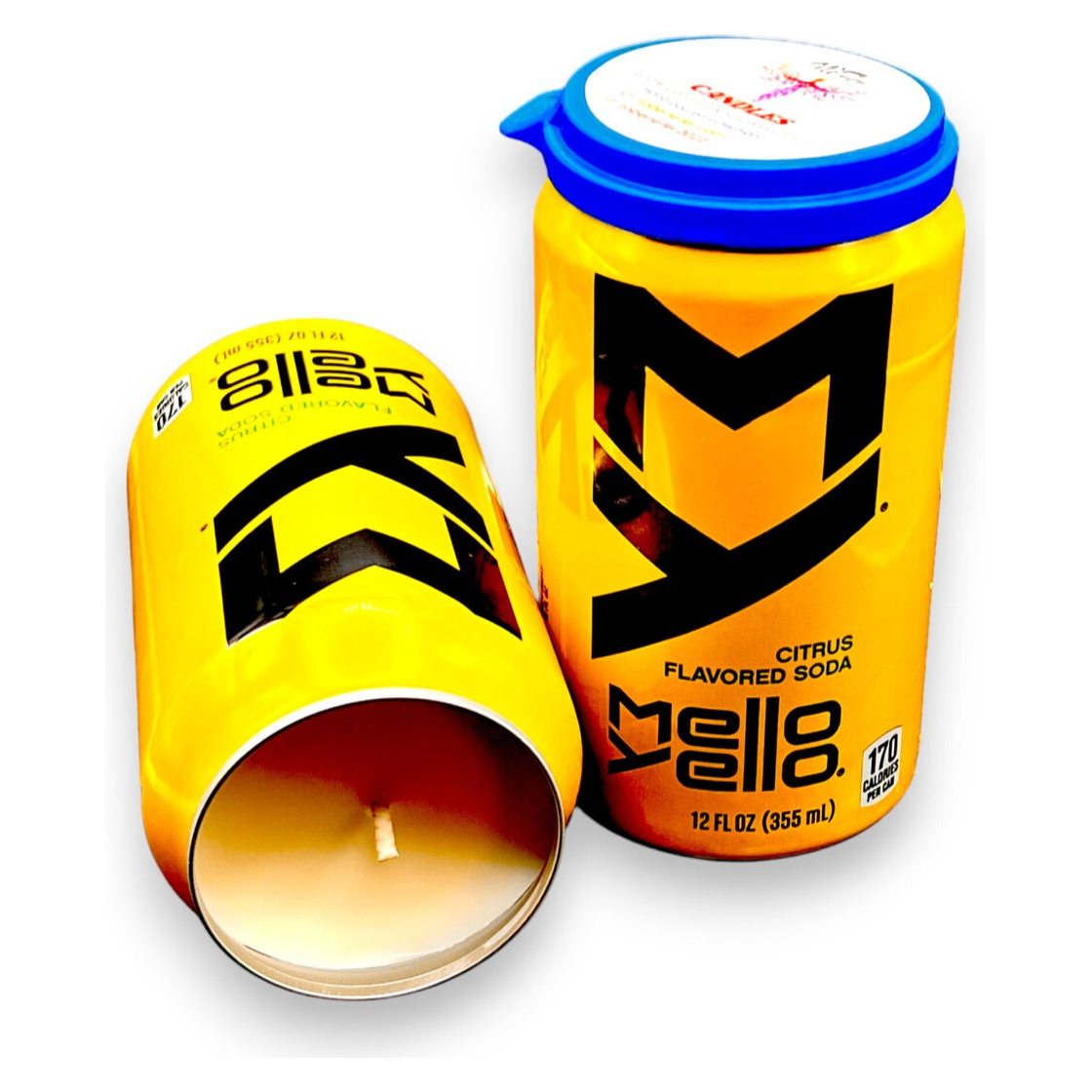 Mello Yello Soda Can Candle | 12 oz Can – Nefer Designer Candles & Home Decor
