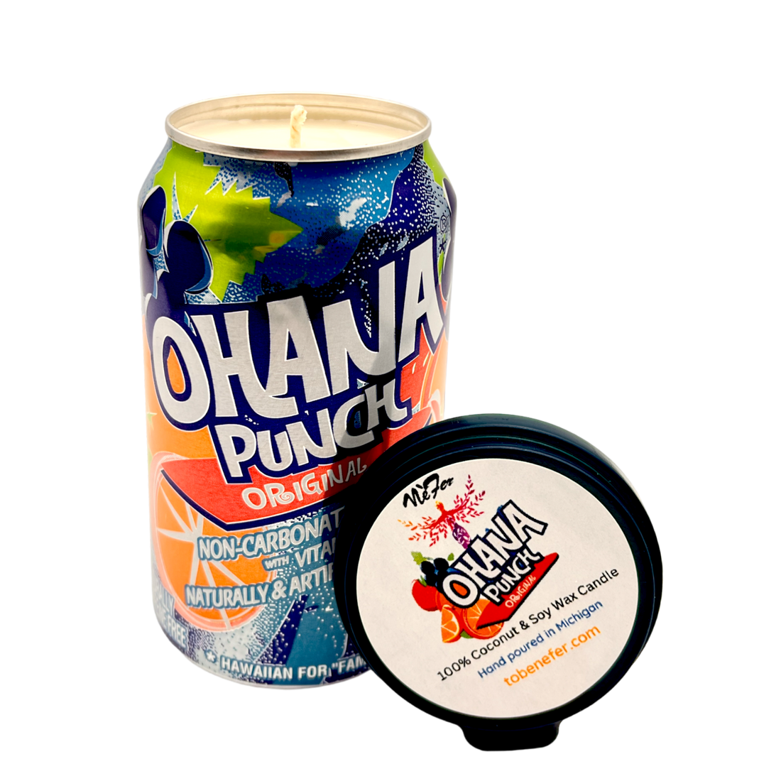 Ohana Punch Original Can Candle | 12 oz Can – Nefer Designer Candles ...